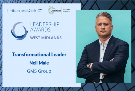 GMS CEO wins West Midlands Transformational Leader Award